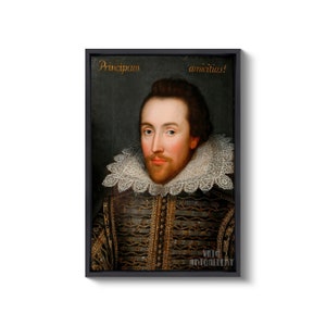 The Cobbe Portrait of William Shakespeare (1610) Canvas Gallery Wrapped ...