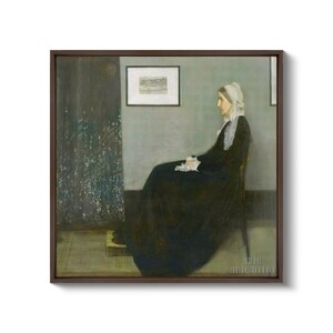 James Mcneill Whistler : Whistler's Mother 1871 Canvas Gallery Wrapped ...