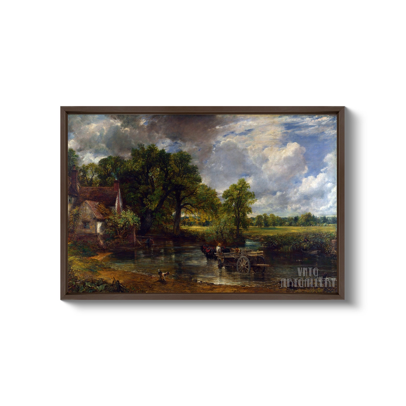 John Constable : the Hay Wain 1821 Canvas Gallery Wrapped or - Etsy