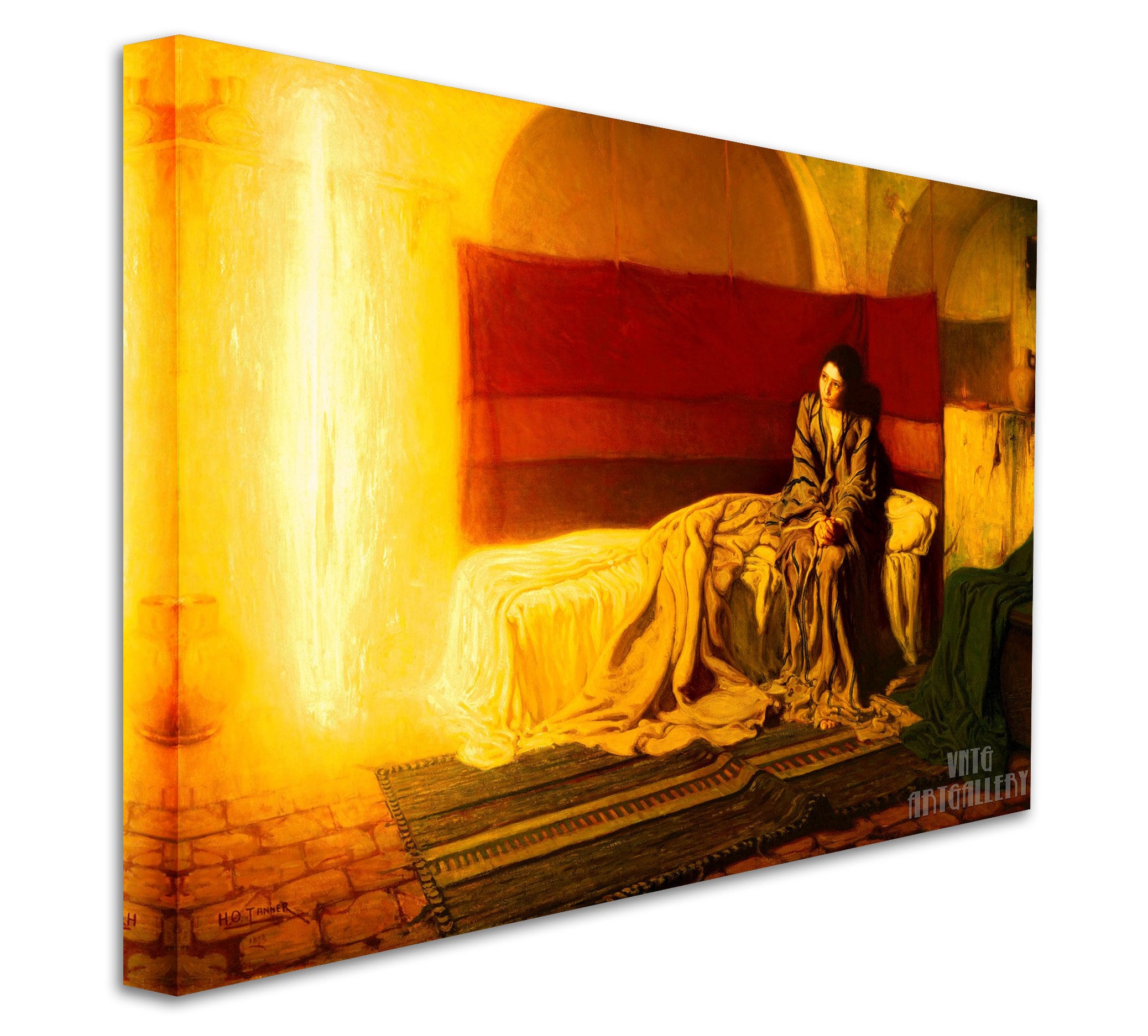 Henry Ossawa Tanner : the Annunciation 1898 Canvas Gallery - Etsy