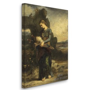 Gustave Moreau : Orpheus 1865 Canvas Gallery Wrapped Giclee Wall Art ...