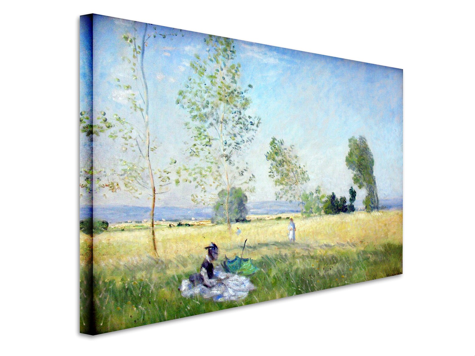 Claude Monet : Summer 1874 Canvas Gallery Wrapped Giclee - Etsy