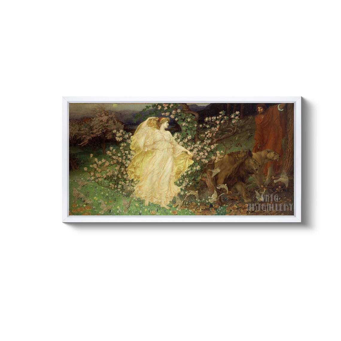 William Blake Richmond : Venus and Anchises 1889 Canvas - Etsy