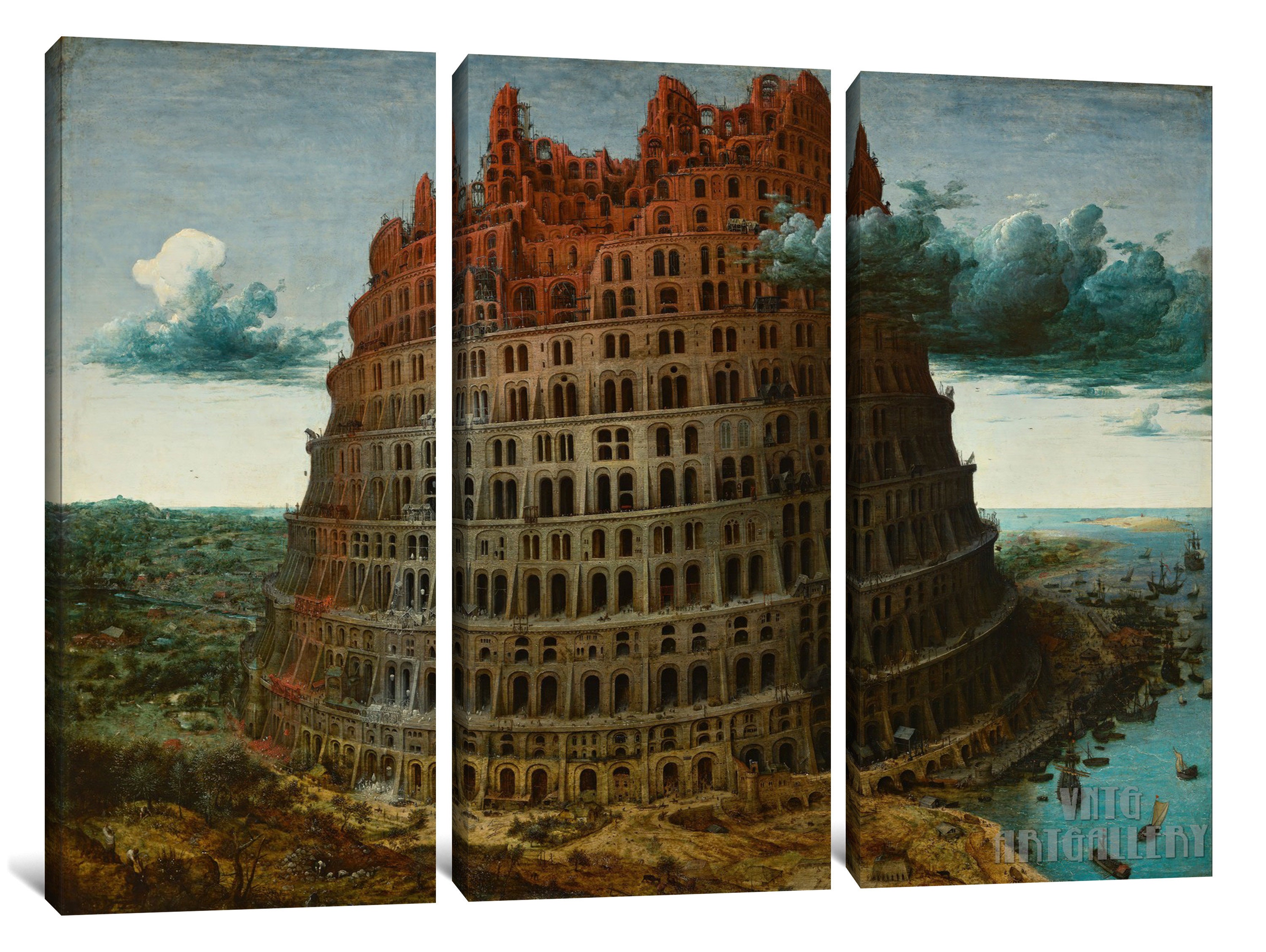 Pieter Bruegel the Elder : the Tower of Babel 1563-1565 - Etsy