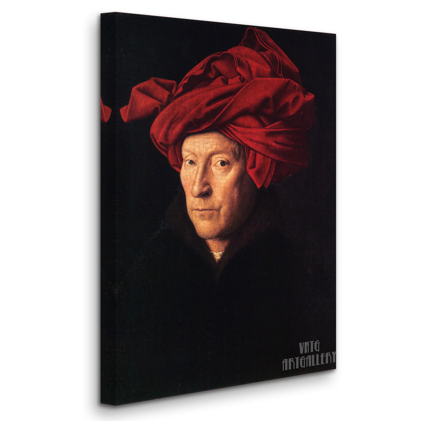 Jan Van Eyck Man In A Red Turban