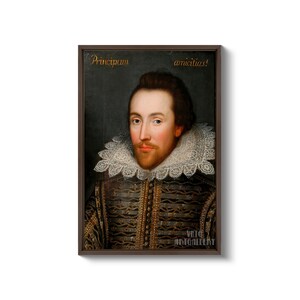 The Cobbe Portrait of William Shakespeare (1610) Canvas Gallery Wrapped ...