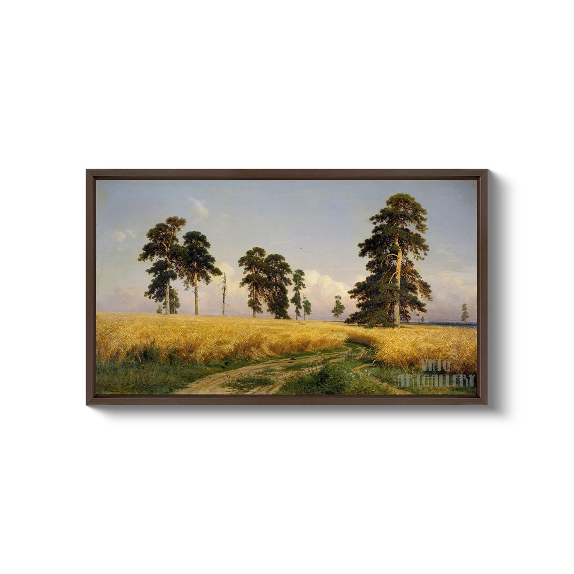 Ivan Shishkin : Rye 1878 Canvas Gallery Wrapped or Framed - Etsy