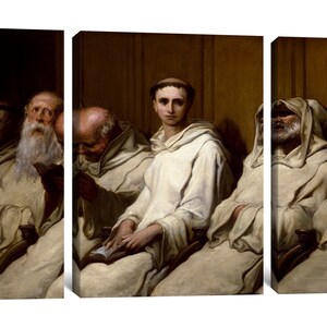 Gustave Doré : the Neophyte, First Experience of the Monastery 1866 ...