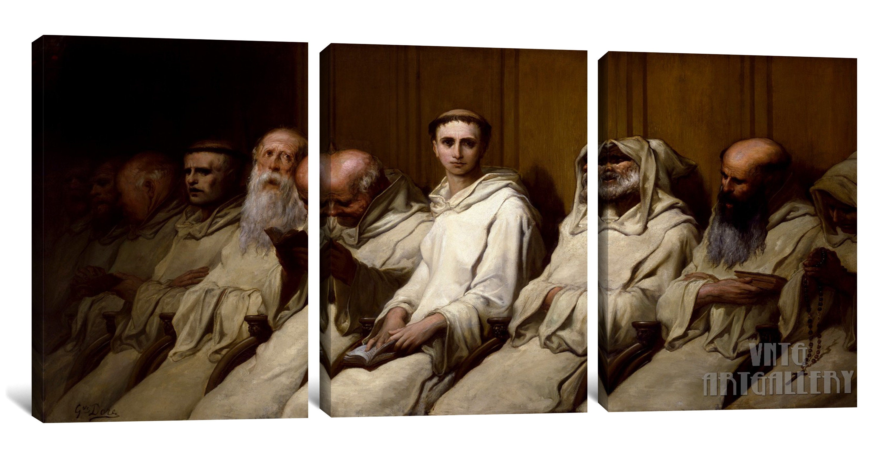 Gustave Doré : the Neophyte First Experience of the Monastery - Etsy