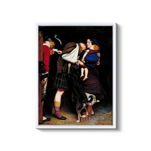 John Everett Millais : the Order of Release (1853) Canvas Gallery ...