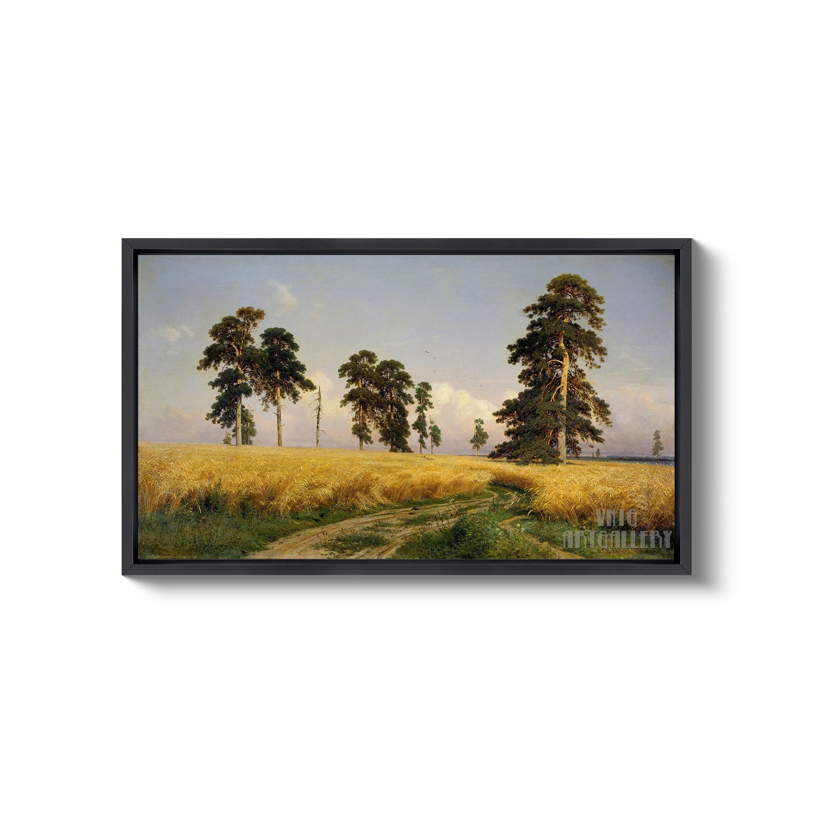 Ivan Shishkin : Rye 1878 Canvas Gallery Wrapped or Framed - Etsy