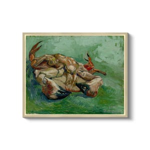 Vincent Van Gogh : A Crab on Its Back (1887) Canvas Gallery Wrapped or ...