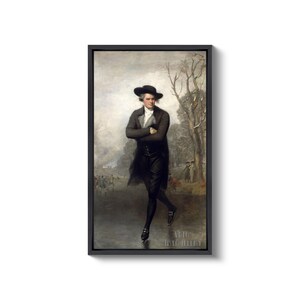Gilbert Stuart : the Skater (1782) Canvas Gallery Wrapped or Framed ...