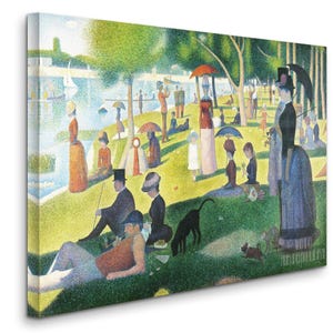 Georges Seurat : A Sunday Afternoon on the Island of La Grande Jatte ...