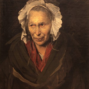 Théodore Géricault : Insane Woman 1822 Canvas Gallery | Etsy