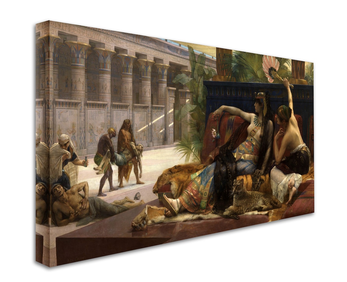 Alexandre Cabanel : Cleopatra Testing Poisons on Condemned | Etsy