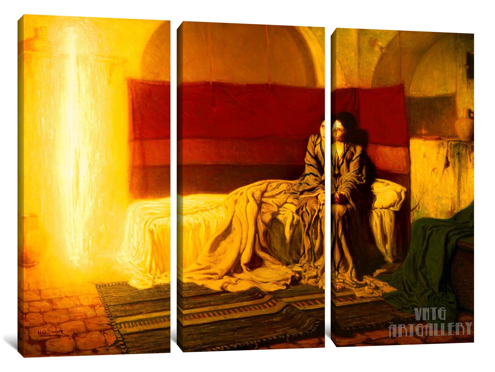 Henry Ossawa Tanner : the Annunciation 1898 Canvas Gallery - Etsy
