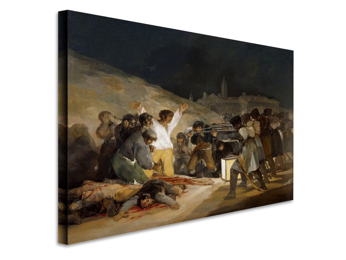 Francisco Goya : El Tres De Mayo De 1808 En Madrid 1814 | Etsy