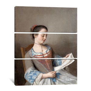Jean-etienne Liotard : Artists Niece, Marianne Lavergne, Known as La ...