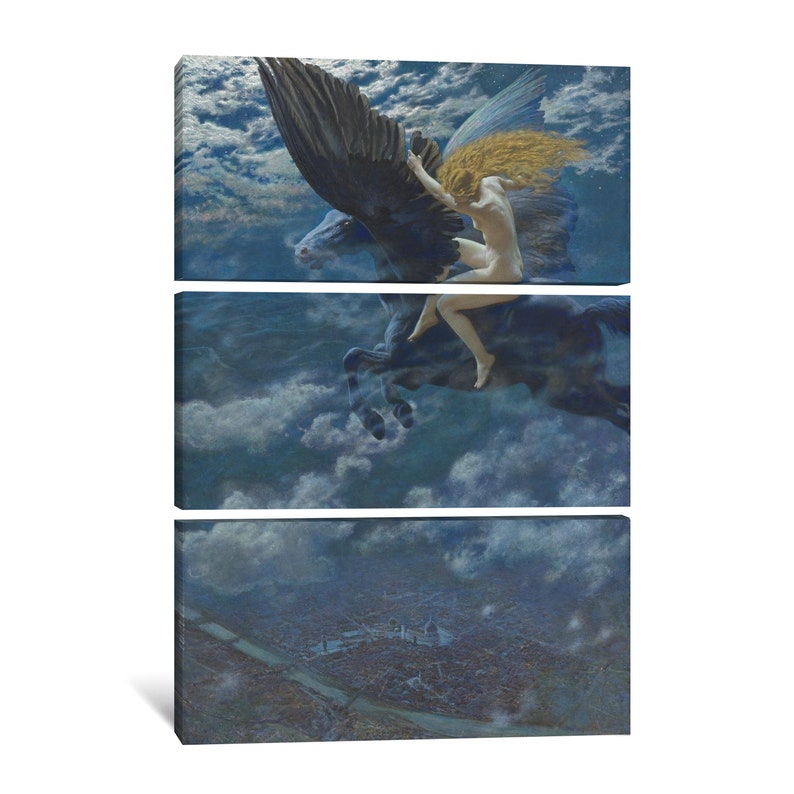 Edward Robert Hughes : Dream Idyll 1902 Canvas Gallery - Etsy