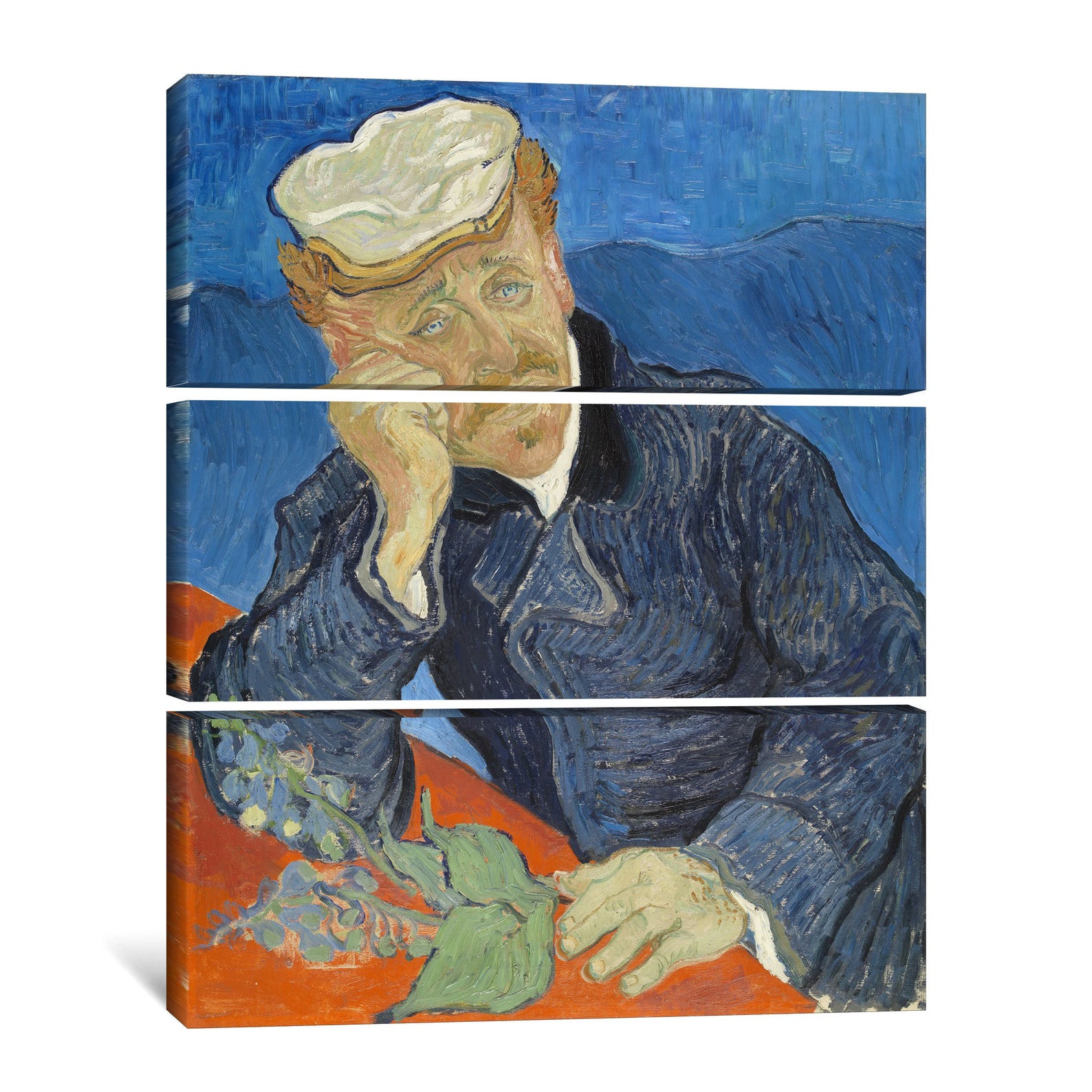 Vincent van Gogh : Dr. Paul Gachet 1890 Canvas Gallery | Etsy