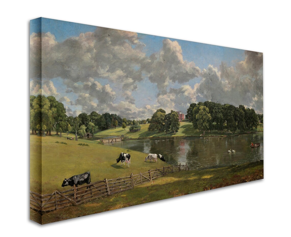 John Constable : Wivenhoe Park Essex 1816 Canvas Gallery | Etsy
