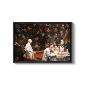Thomas Eakins : the Agnew Clinic 1889 Canvas Gallery Wrapped or Framed ...