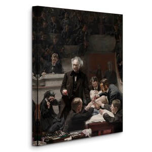 Thomas Eakins : the Gross Clinic 1875 Canvas Gallery Wrapped | Etsy