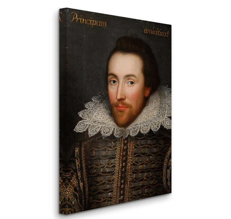 The Cobbe Portrait of William Shakespeare 1610 Canvas - Etsy