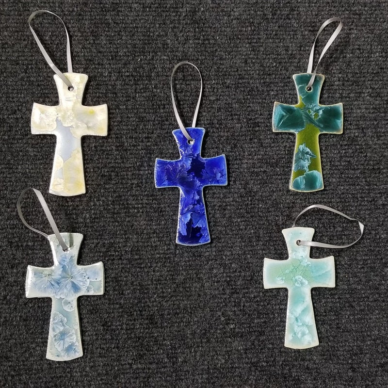 Cross Ornament - Etsy
