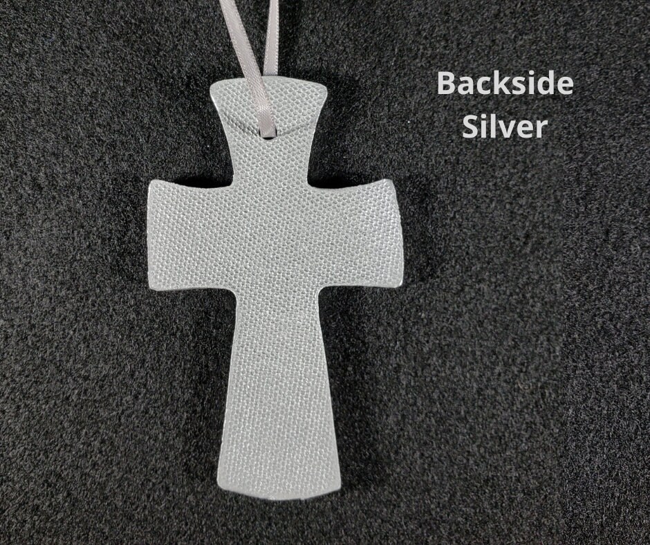 Ceramic Cross Ornament | Etsy