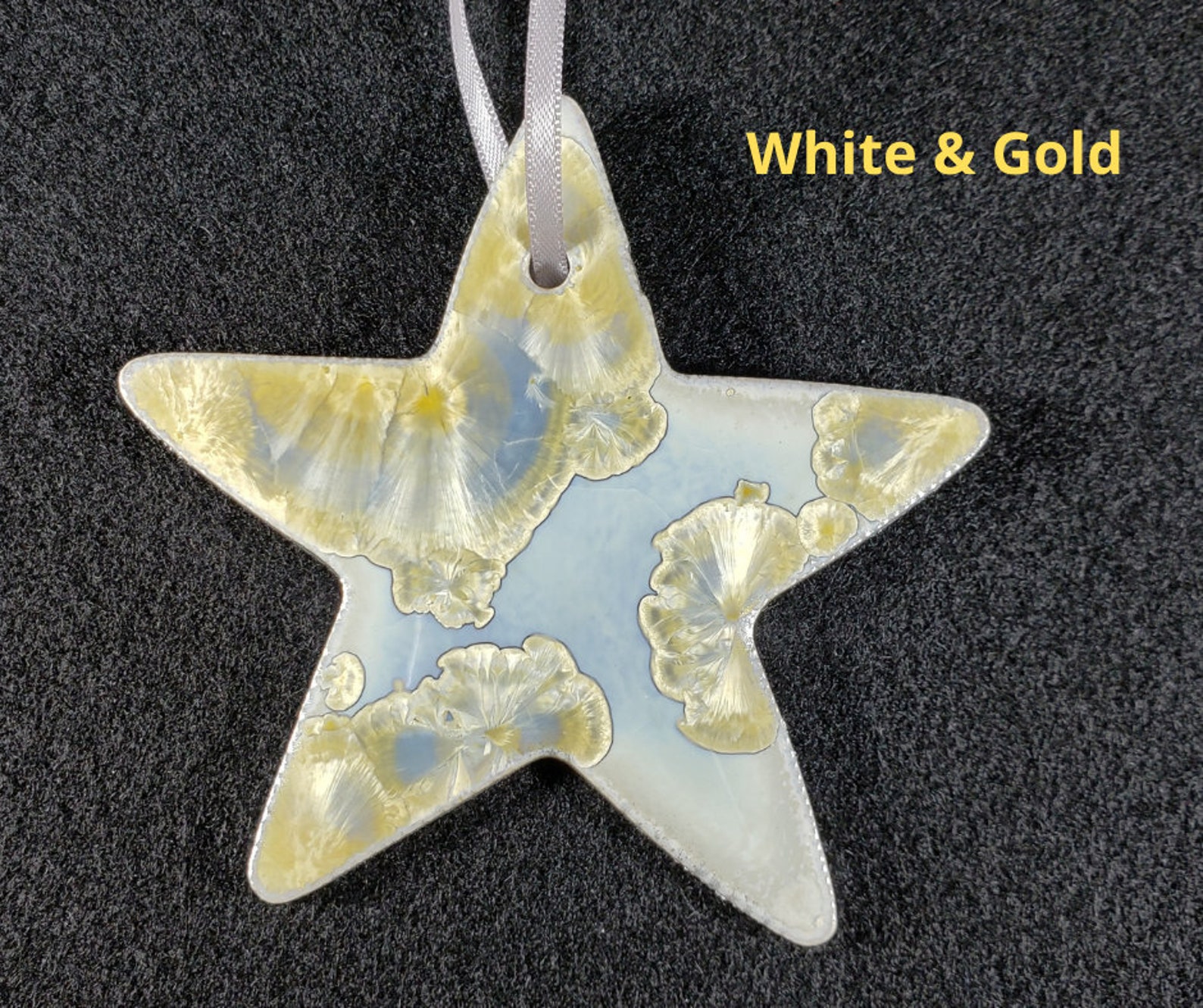 Ceramic Star Ornament - Etsy