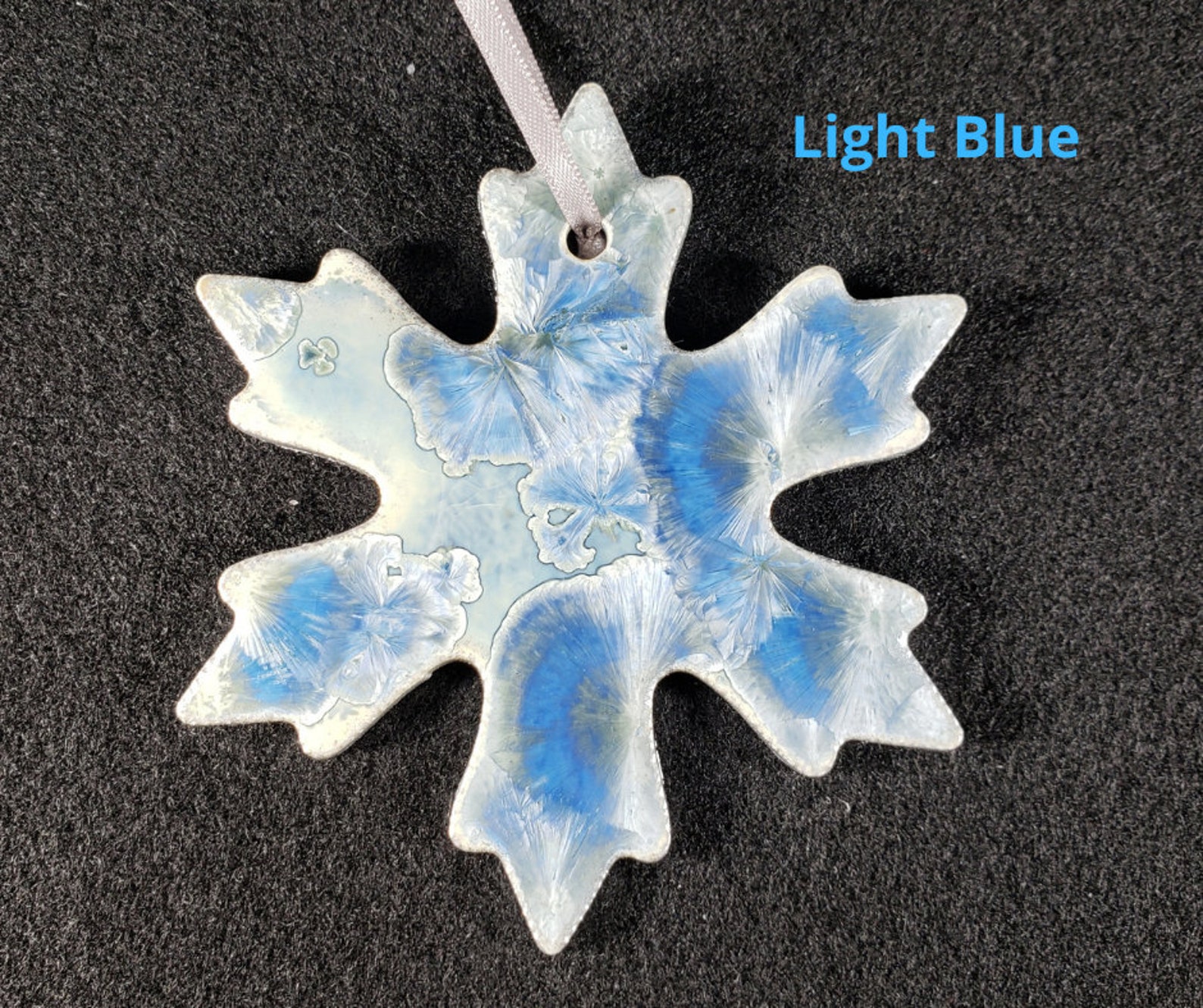 Ceramic Snowflake Ornament - Etsy