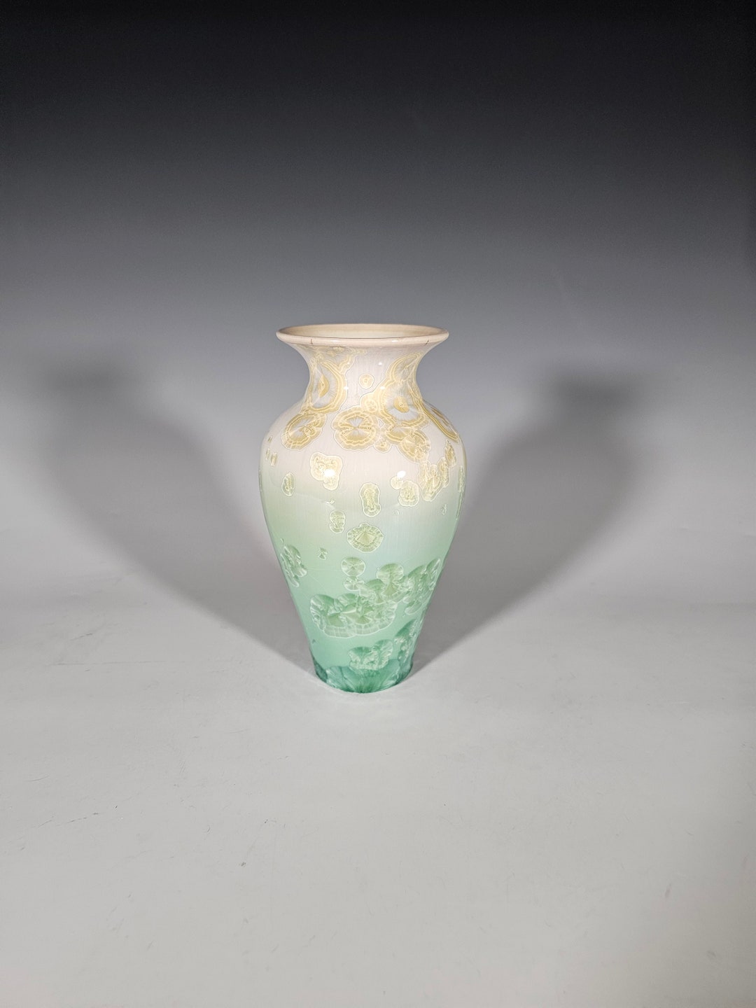 Pottery Vase Crystalline Glazed Ceramic Vase - Etsy