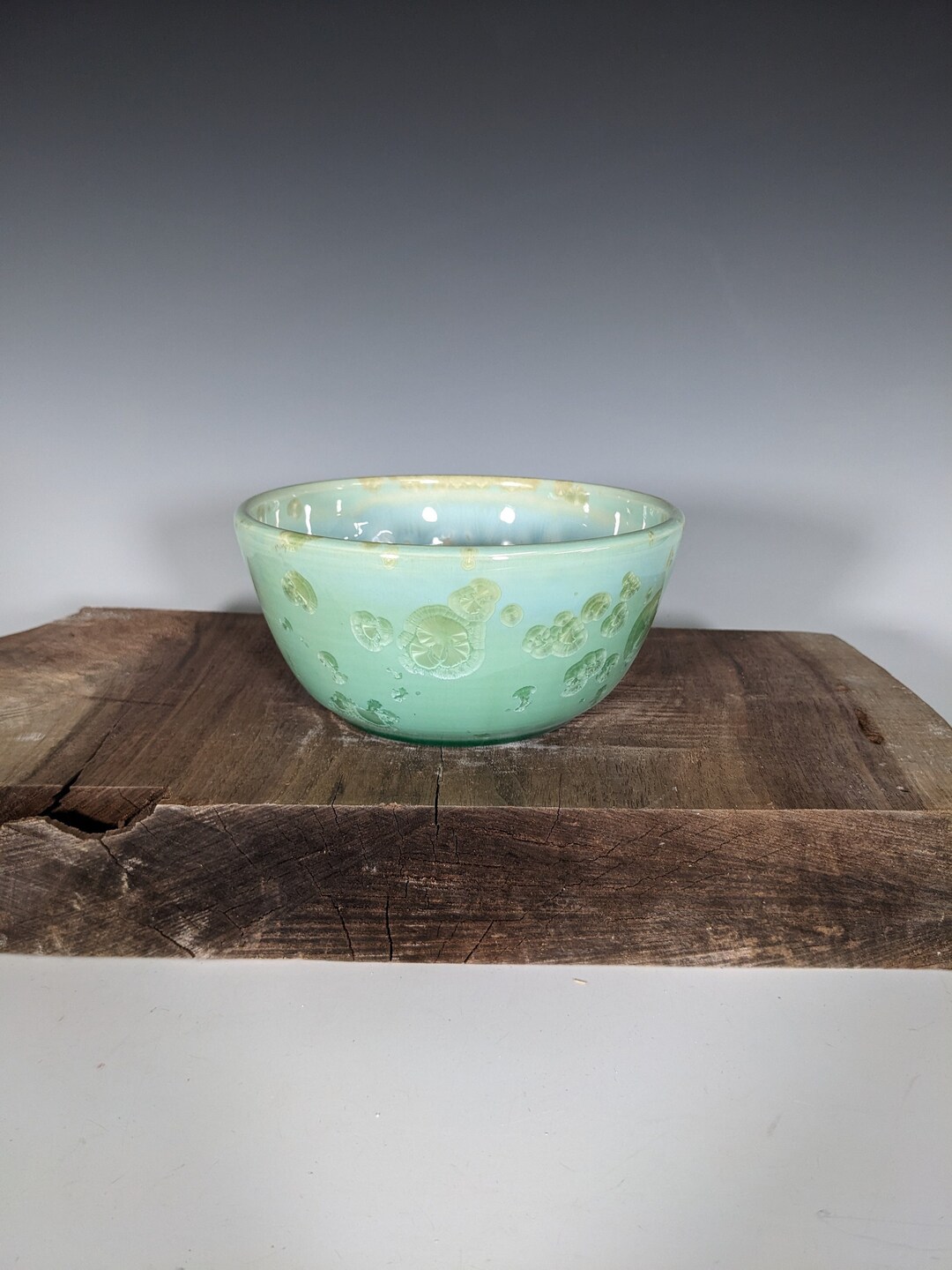 Ceramic Bowl, Crystalline Glazed, Hand Thrown, Cereal Bowl - Etsy