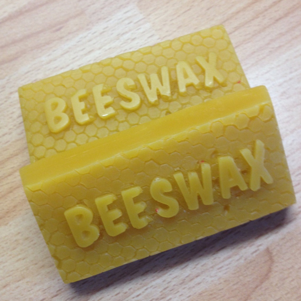 Natural Beeswax Bars 50g Single Beeswax Block Ingot Pure | Etsy UK