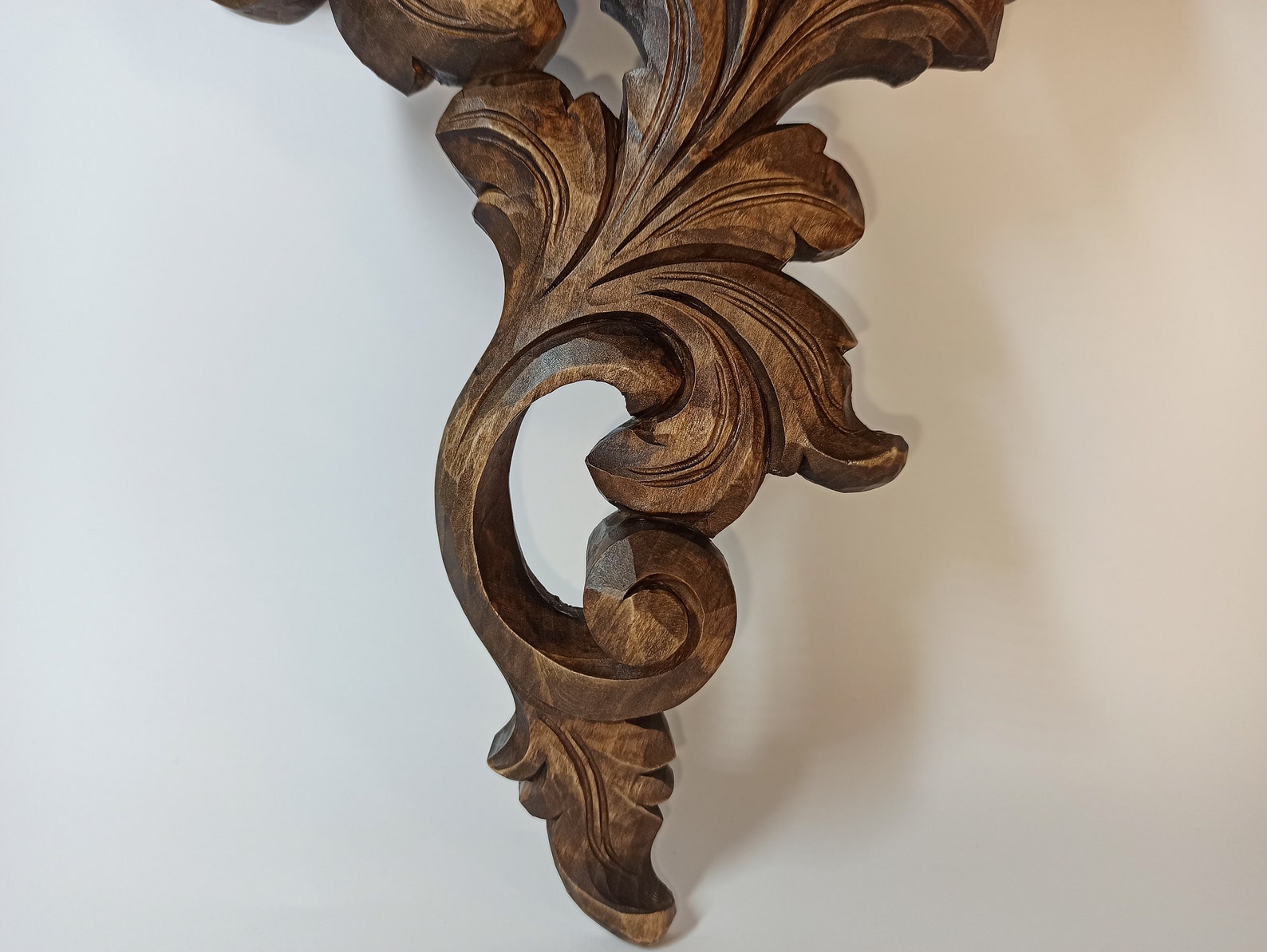 Vintage Shelf Unique Hand Carved Wall Shelf Carved Wooden - Etsy