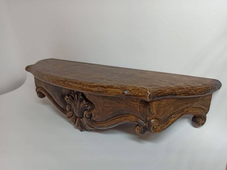 Art Shelf Unique Vintage Shelving Shelf Décor Handmade - Etsy