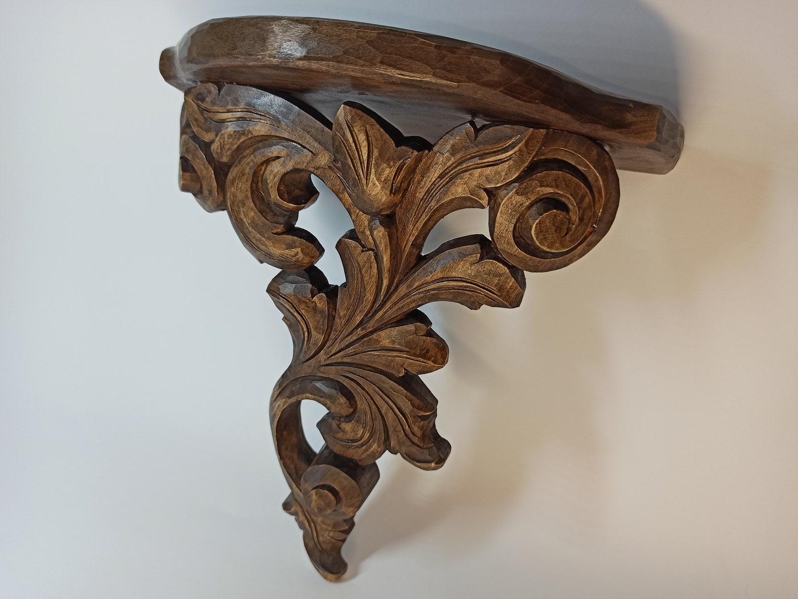 Vintage Shelf Unique Hand Carved Wall Shelf Carved Wooden - Etsy