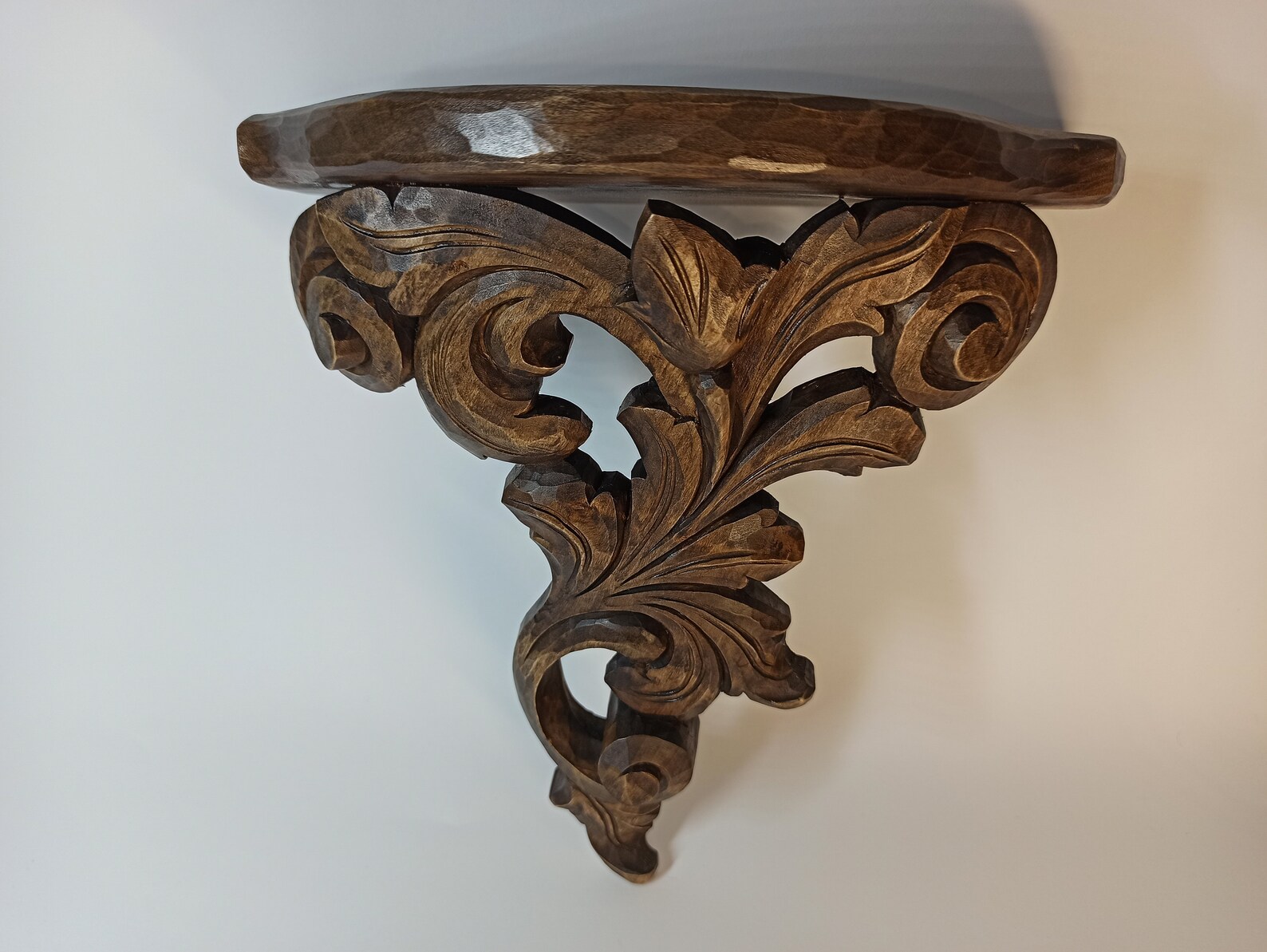 Vintage Shelf Unique Hand Carved Wall Shelf Carved Wooden - Etsy