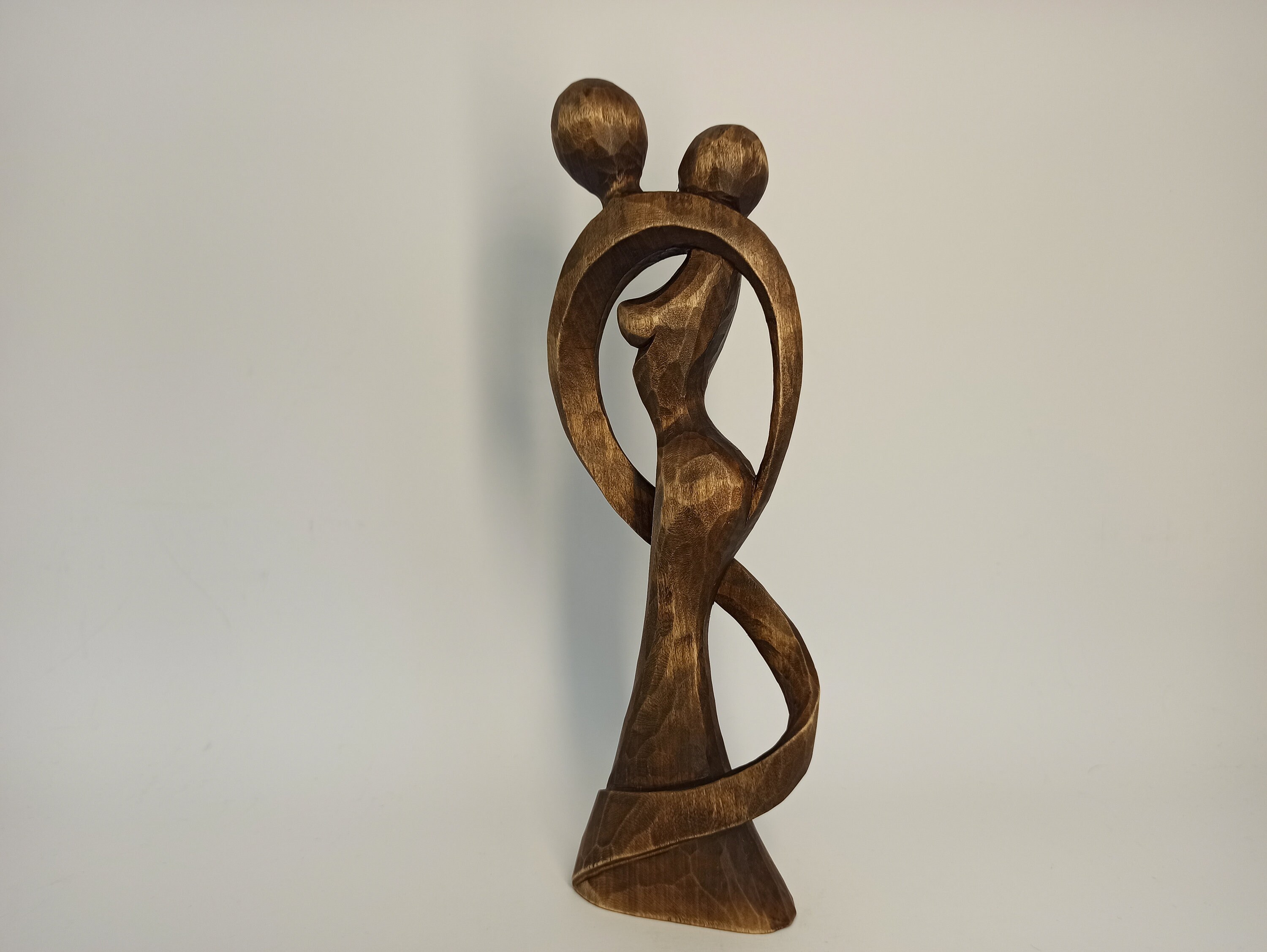 Couple Sculpture 8.7 Wood Carving Handmade Sculpture | Etsy
