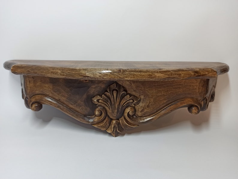 Art Shelf Unique Vintage Shelving Shelf Décor Handmade - Etsy