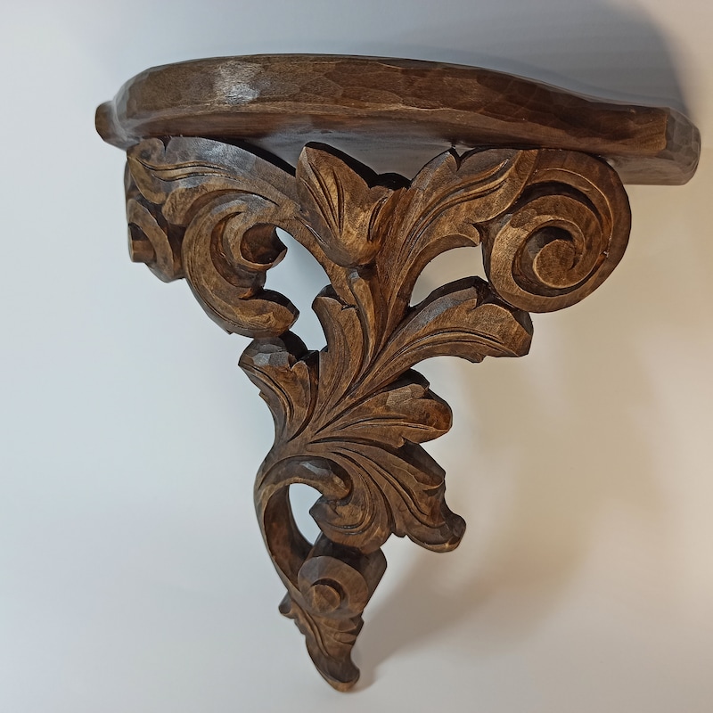 Antique Shelf Carved - Etsy