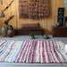 5'3x8'4 Ft Vintage RAG RUG, Ethnic Rag Rug, Bohemian Rag Rug, Turkish ...
