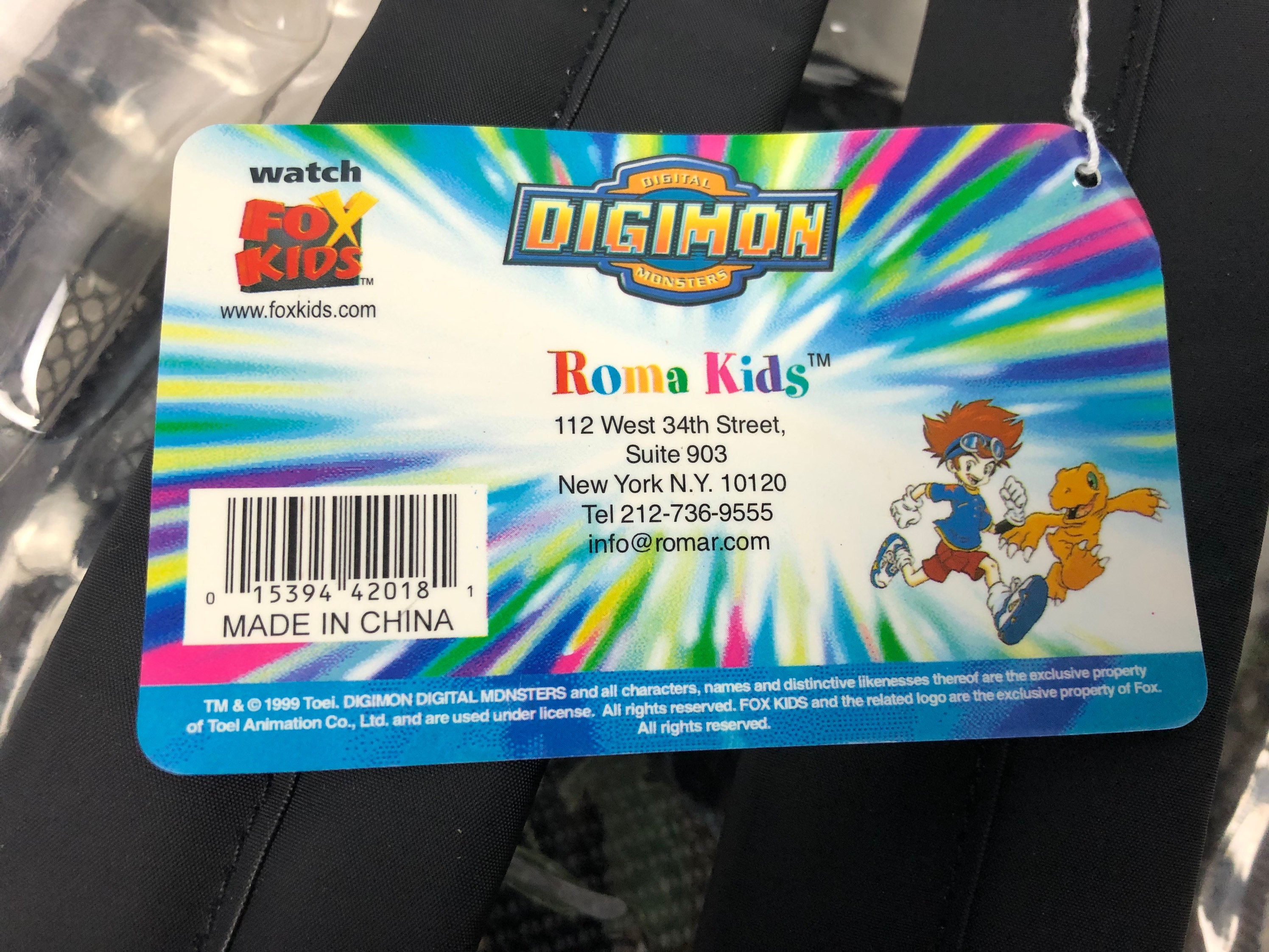 Digimon Mini Backpack / Anime Back Pack / Vintage Bag 1999 / | Etsy