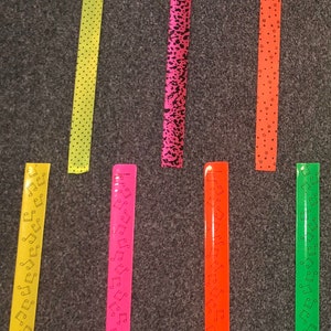 80s Neon Slap Bracelets / 1980s Made in Taiwan / Vintage Smack | Etsy