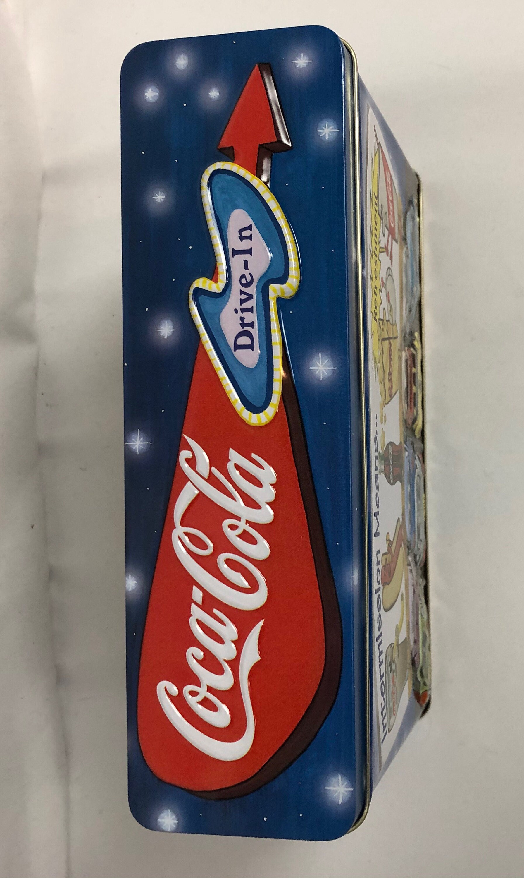 Tin Coca-Cola Drive in movies / 1996 Collectible Coke Coca | Etsy