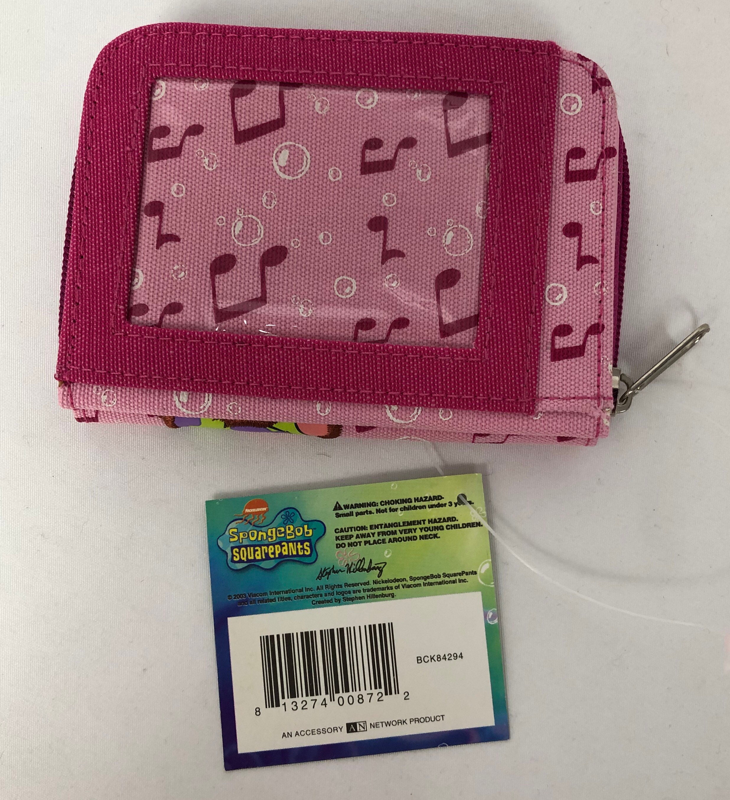 Spongebob Wallet / Viacom / Nickelodeon / Sponge bob | Etsy