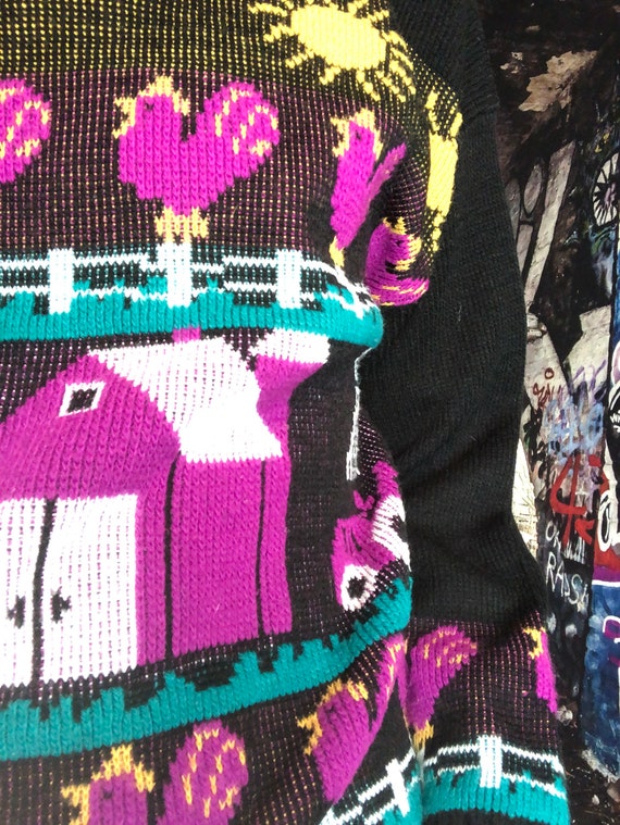 Kawaii Country Farm Sweater / Girl Boy / Harajuku Pas… - Gem
