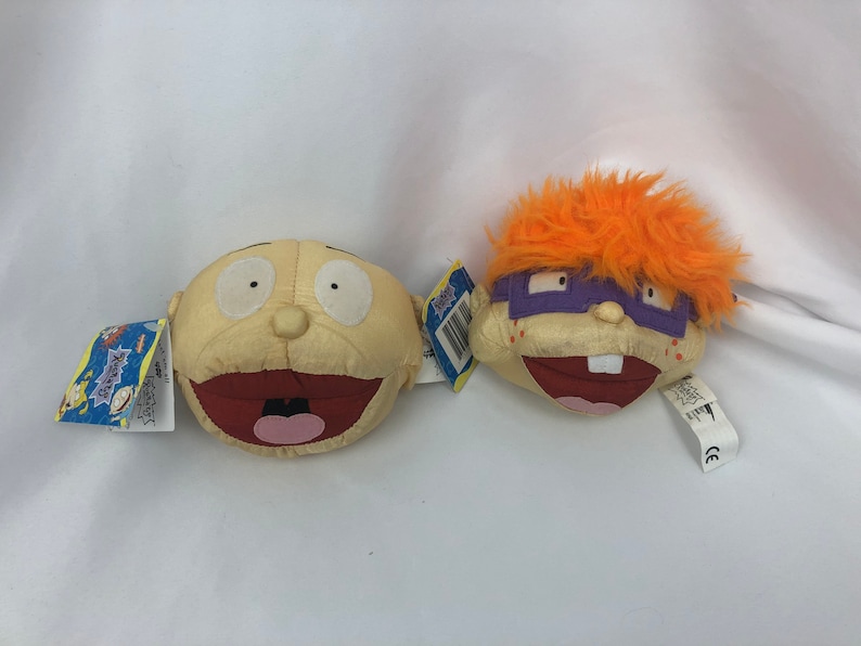 1998 Rugrats Stuffed Animals / Tommy Pickles / Chucky Finster - Etsy